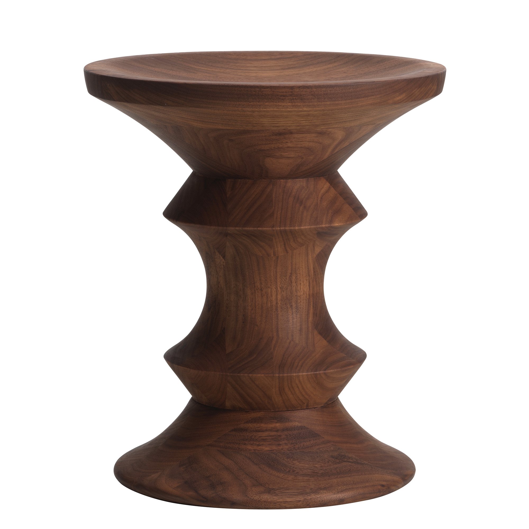 Eames Stools, Modell C / walnut dark | Vitra | by Charles & Ray Eames ...