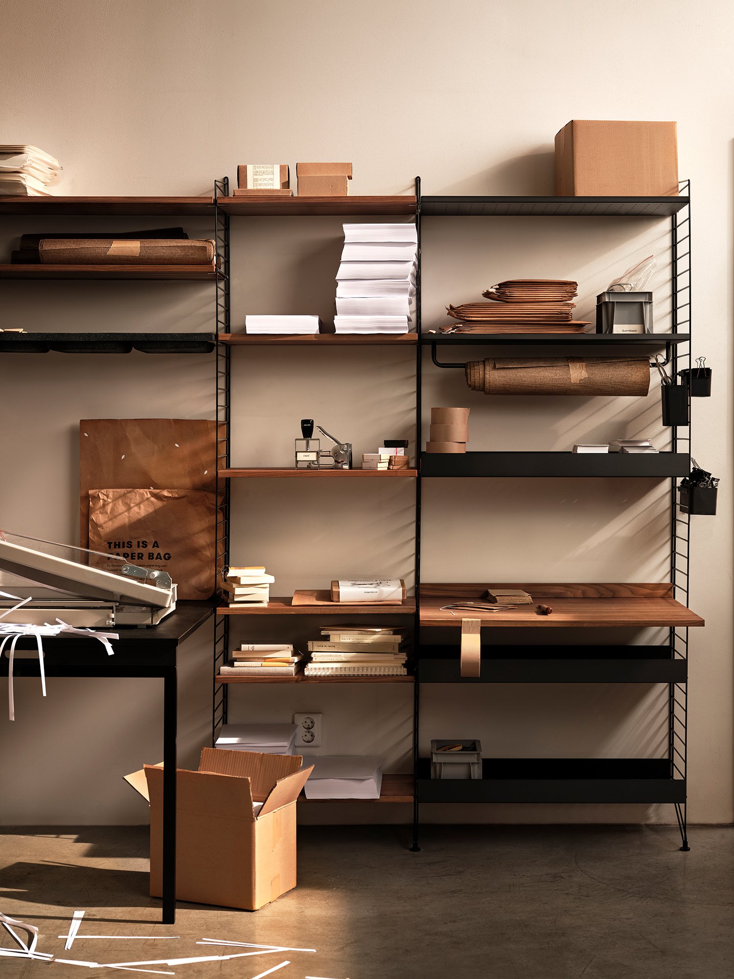 String System Work Desk | String Furniture | Shelves & Cabinets ...