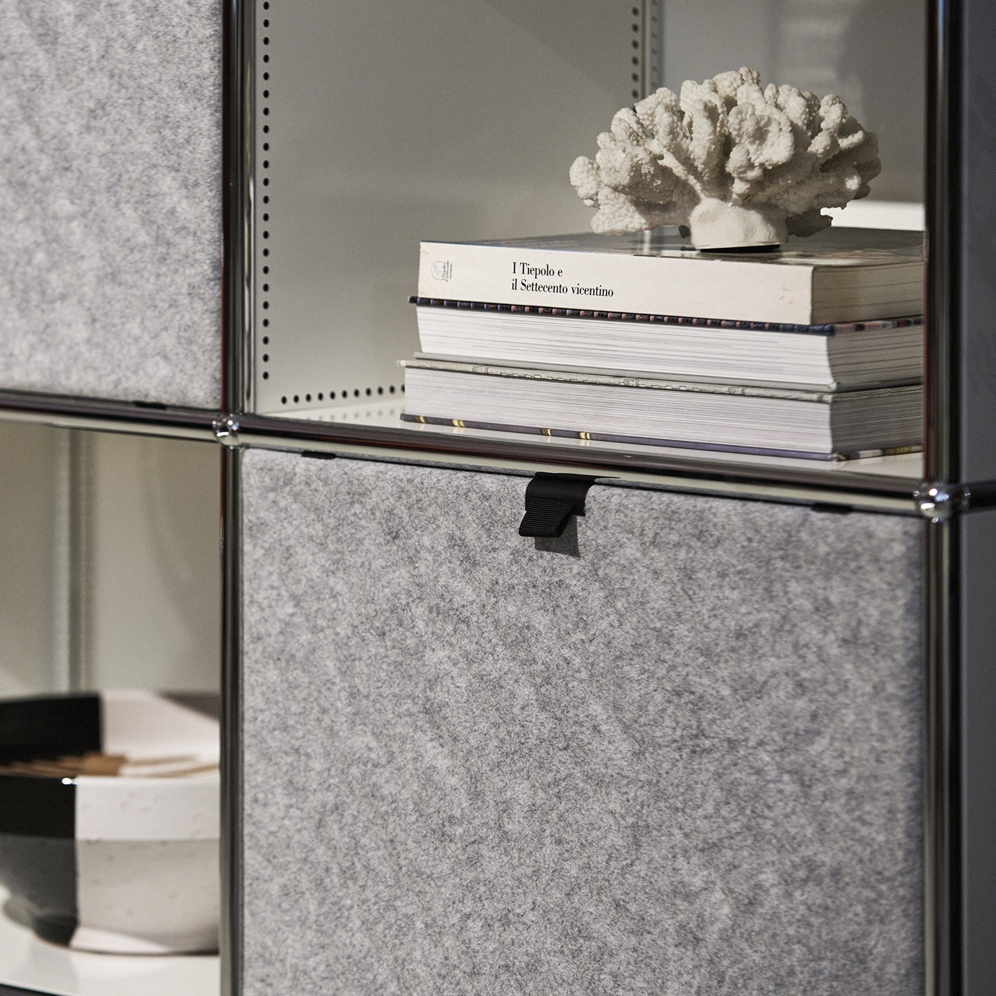 USM Soft Panel Mono for USM Haller Shelves, 35 cm x 35 cm, Green ...