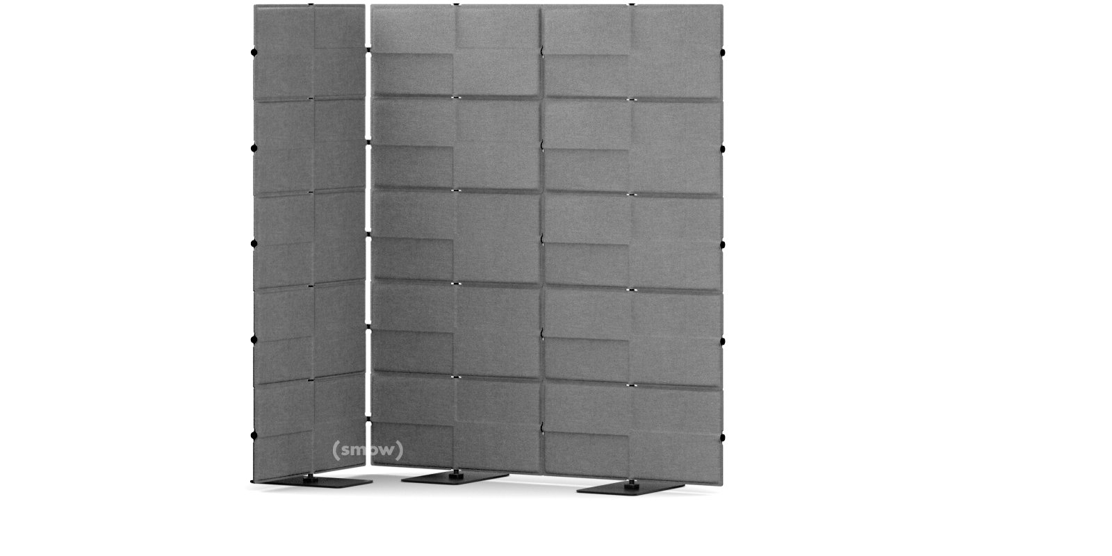 USM Privacy Panels Acoustic Corner, 1,50 m (2 elements), 1,79 m (5 ...