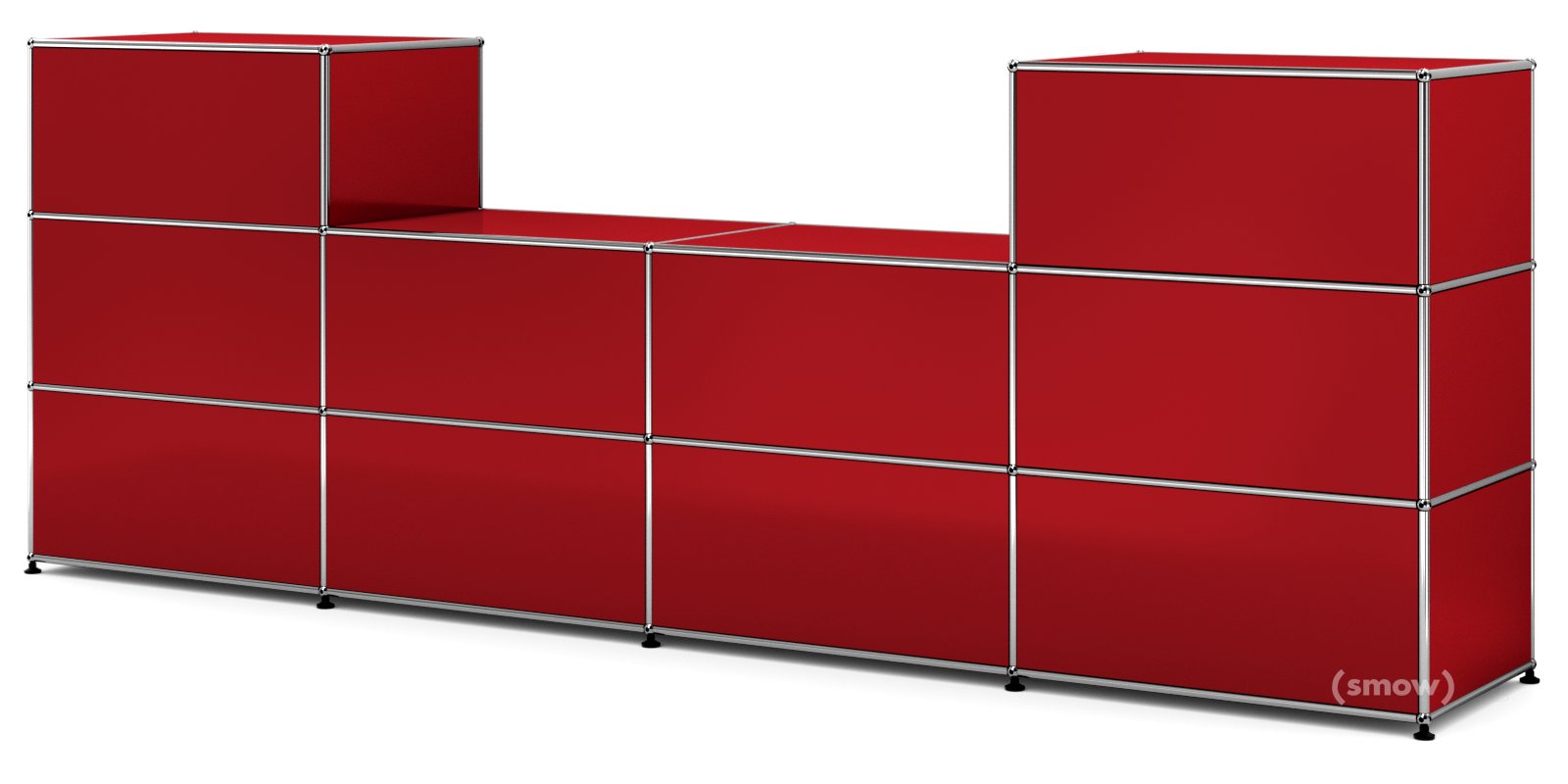 USM Haller Counter Type 3, USM ruby red, 50 cm | USM Haller | USM ...