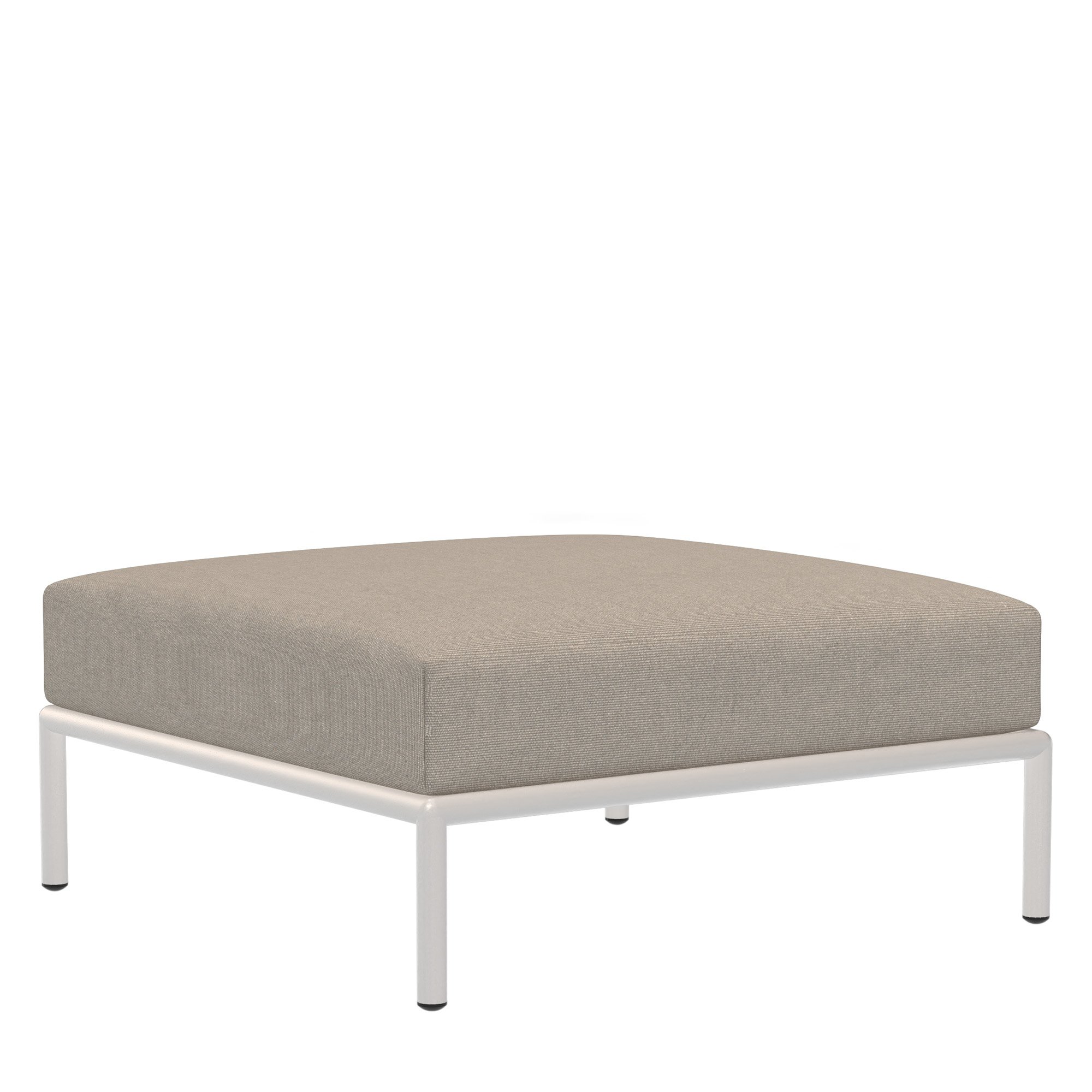 Level 2 Ottoman, Muted White, Ash | Houe | Stools - Designer furniture ...