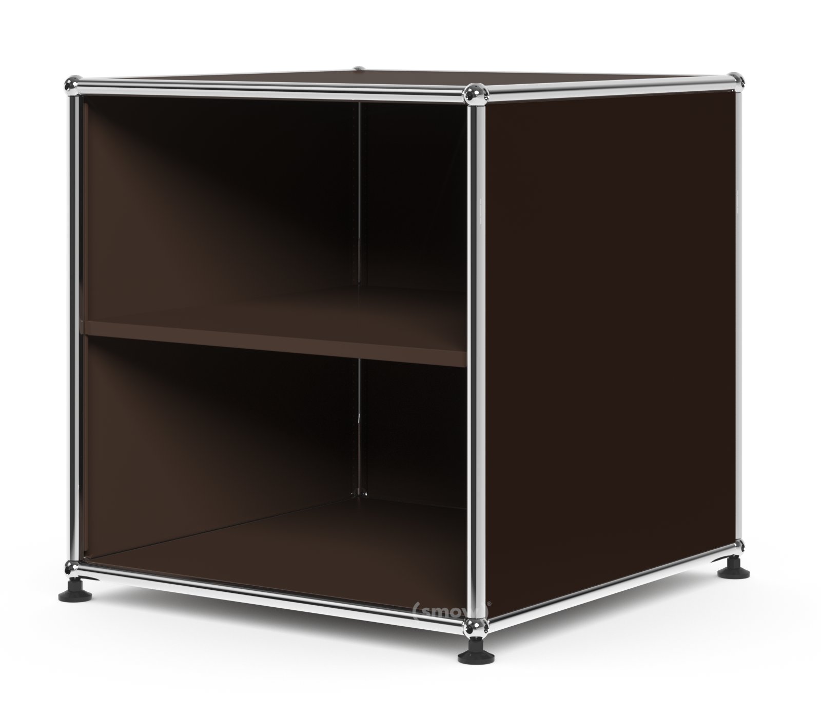 USM Haller Waiting Room Table, H 50 x W 50 x D 50 cm, USM brown | USM ...