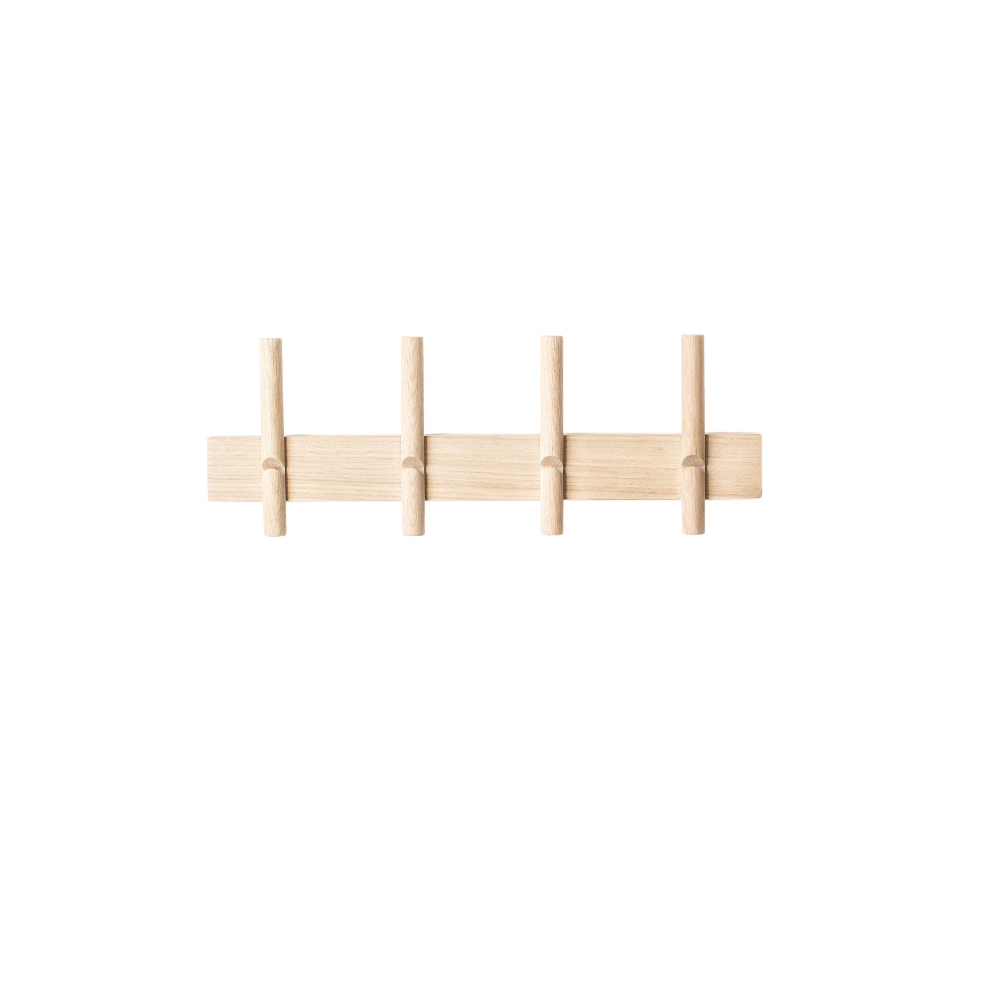 Reces Coat Rack, Small, 48 cm, Natural oak | We Do Wood | Wardrobes ...
