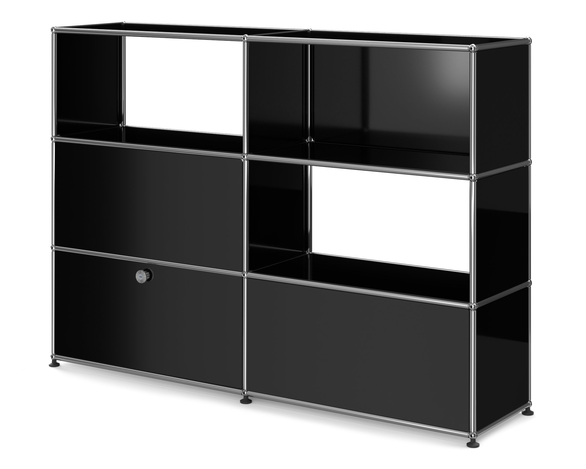 USM Haller Room Divider Type 1, Graphite black RAL 9011 | USM Haller ...