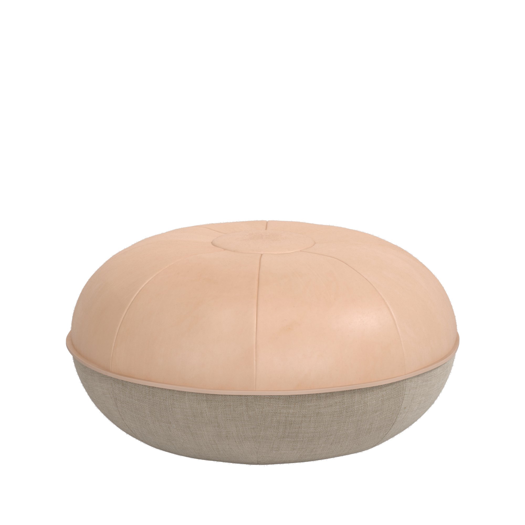 Objects Pouf, Pure, Ø 50 cm | Fritz Hansen | Stools - Designer ...