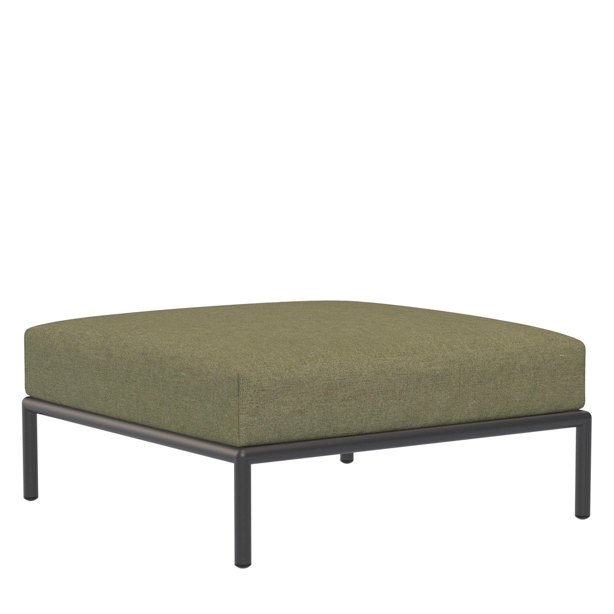 Level 2 Ottoman, Dark grey, Leaf | Houe | Stools - Designer furniture ...