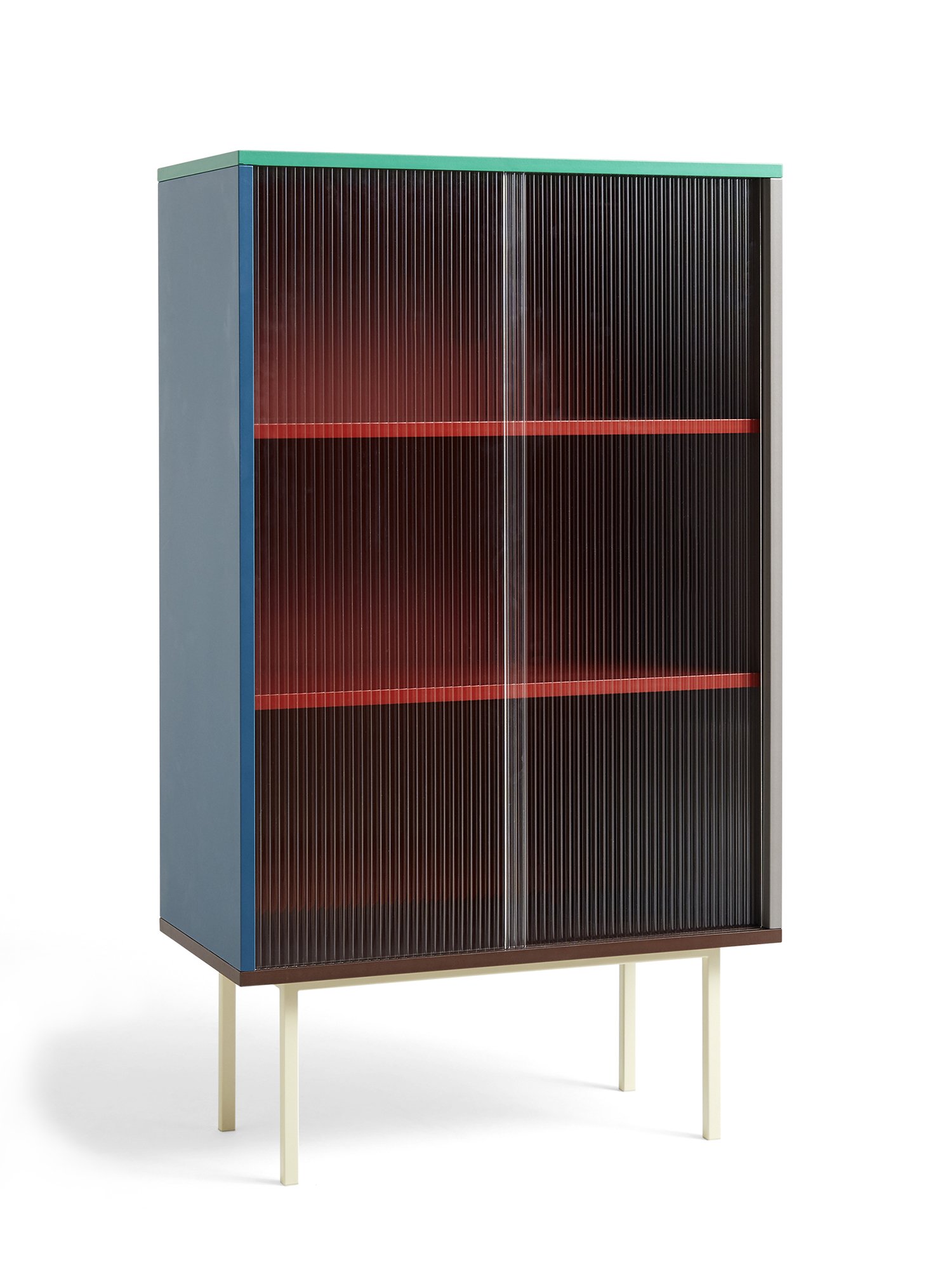 Colour Cabinet Tall Display Cabinet | Hay | Sideboards & Commodes ...