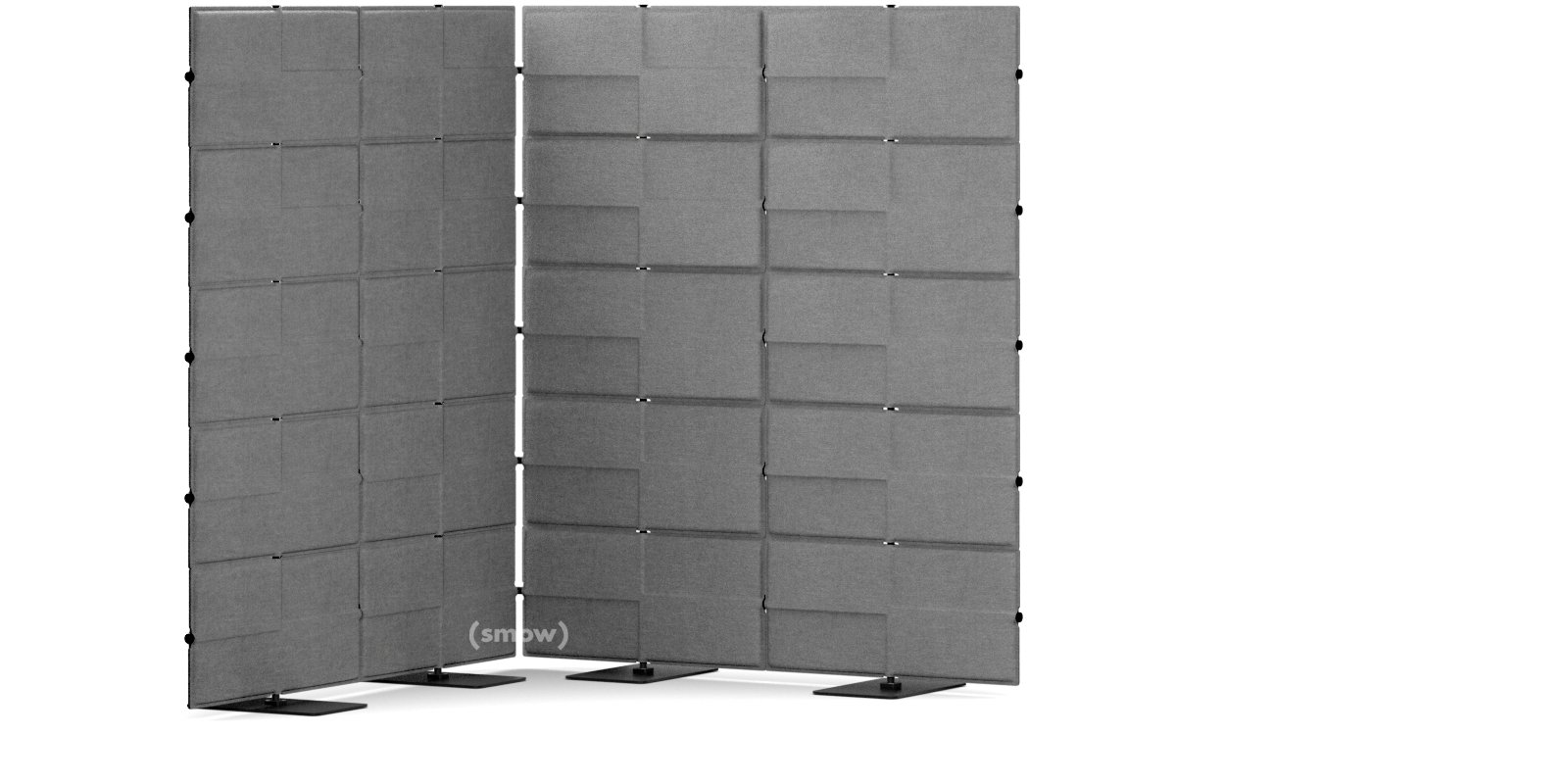 USM Privacy Panels Acoustic Corner, 1,50 m (2 elements), 1,79 m (5 ...