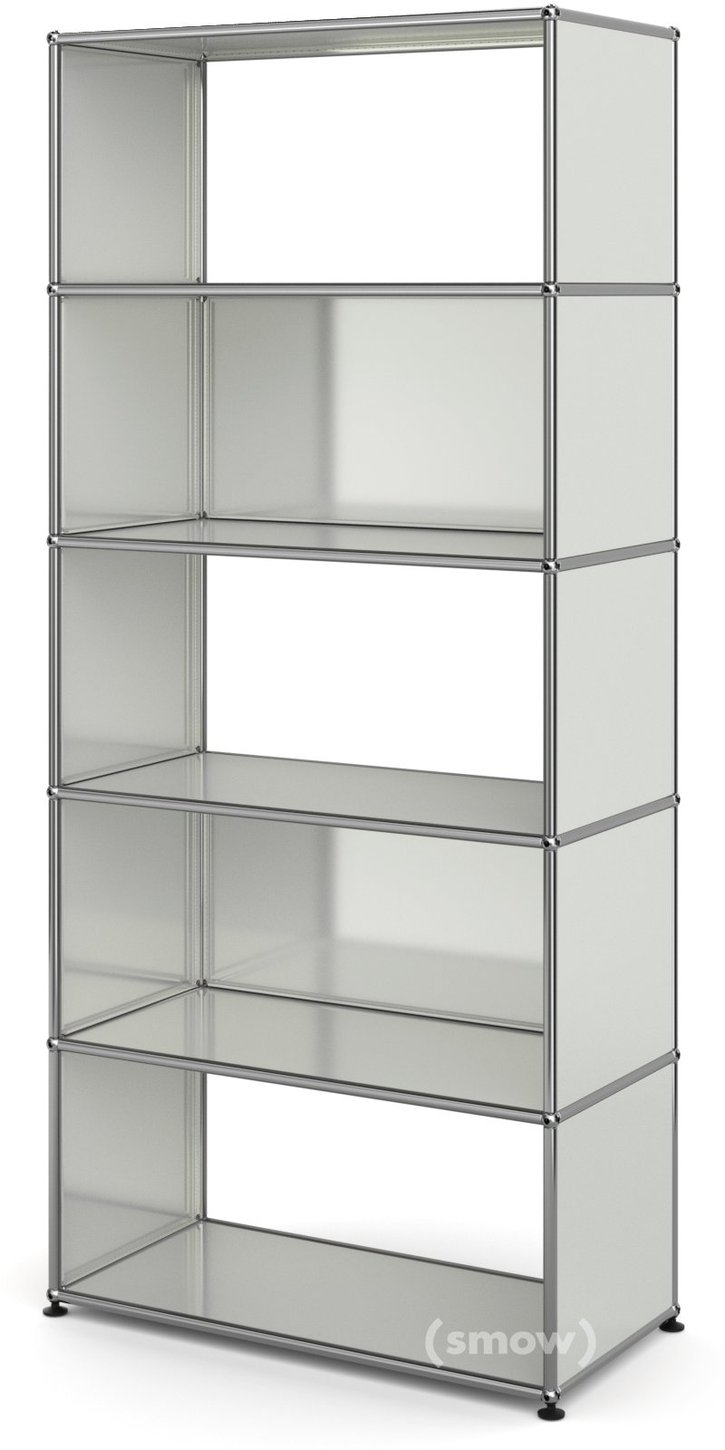 USM Haller Living Room Shelf M Type 1, 2 back panels, Light grey RAL ...