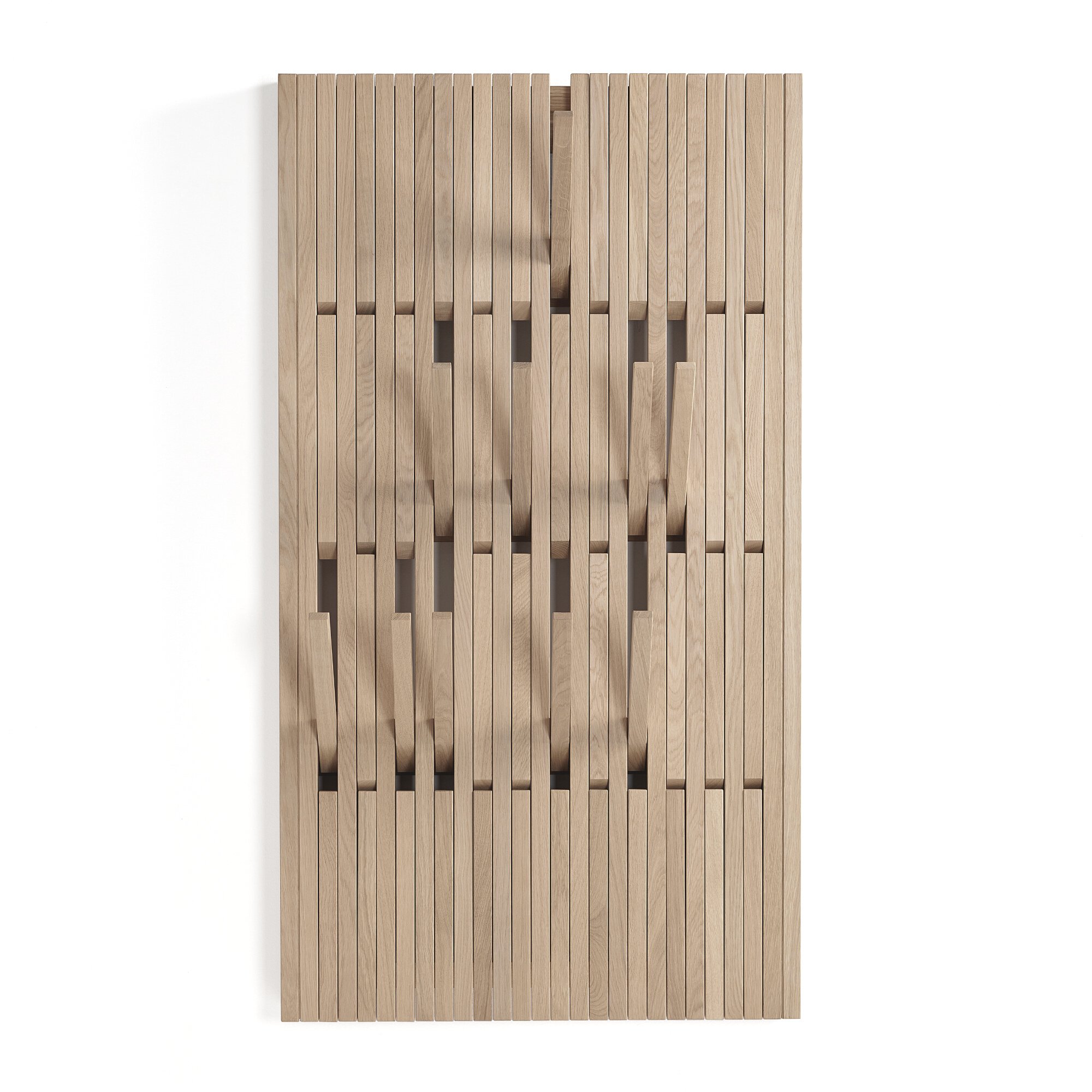 Piano Coat Rack, H 147 x W 81 cm, Oak natural oiled | Peruse ...