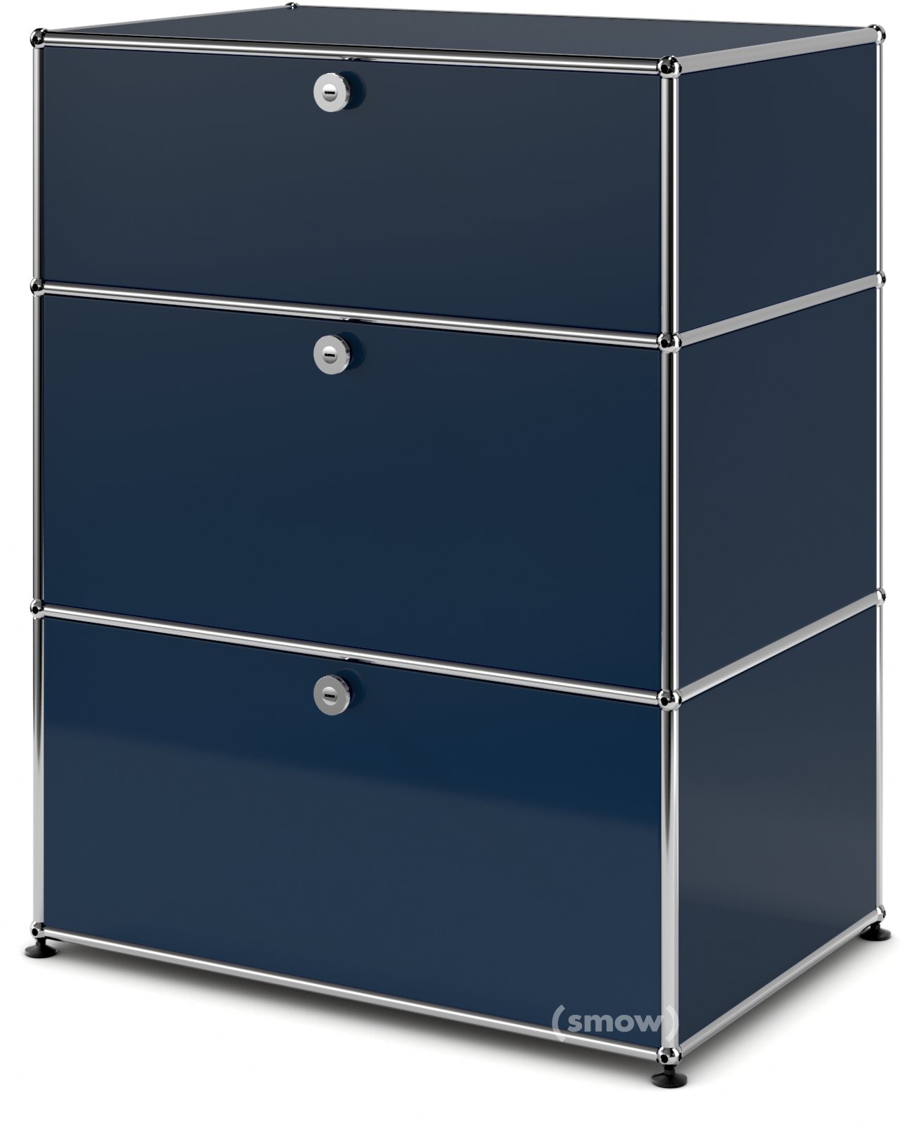 USM Haller Storage Unit with 3 Drawers, H 95 + 4 x W 75 x D 50 cm ...