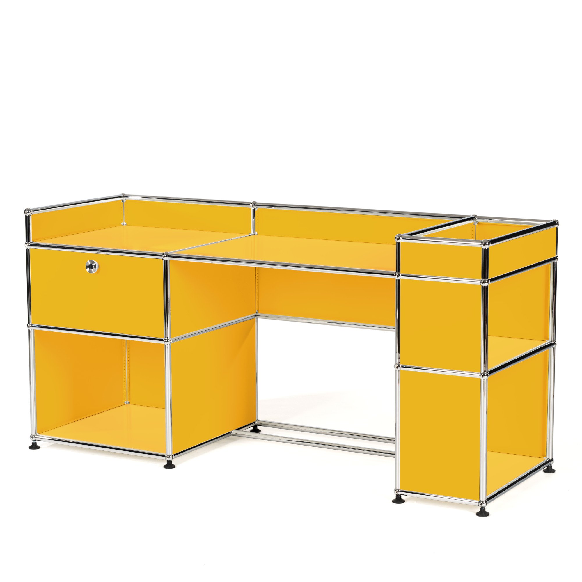 USM Haller Kids Desk, Golden yellow RAL 1004 | USM Haller | USM Haller ...