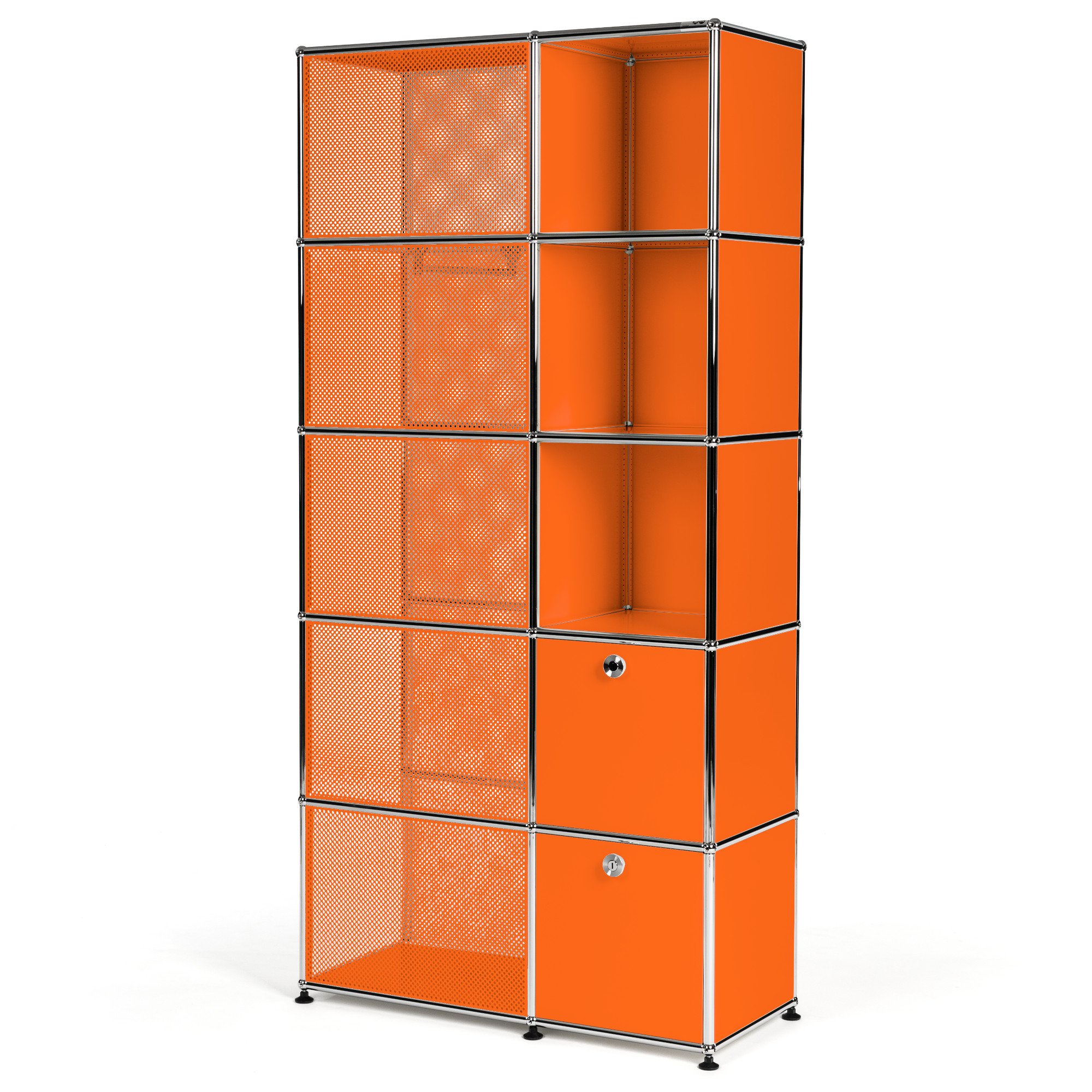 USM Haller wardrobe type 3, Pure orange RAL 2004 | USM Haller | USM ...