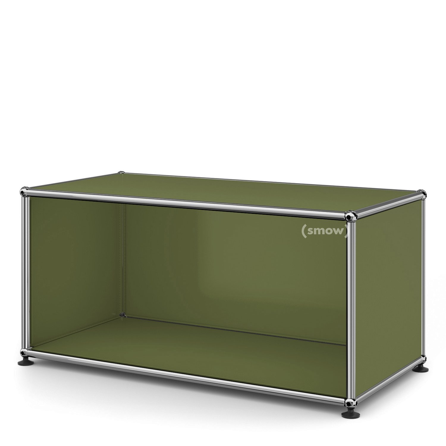 USM Haller Lowboard M open, Olive green RAL 6003 | USM Haller ...