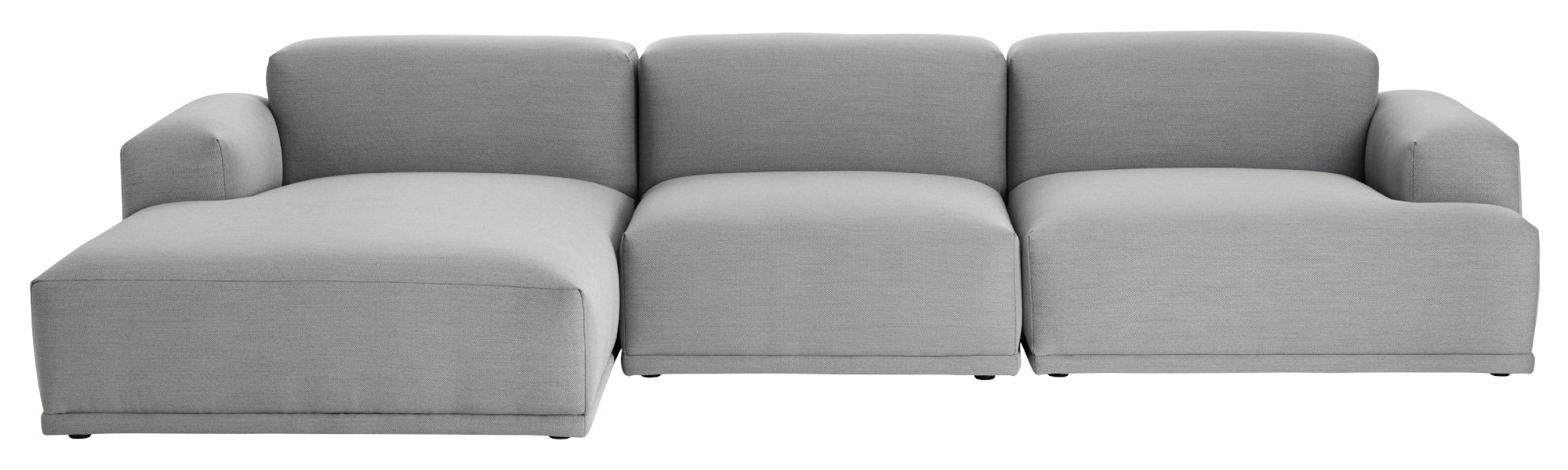 Connect Sofa Lounge, 3 Seater, Lounge-Modul left, Fabric Remix light ...