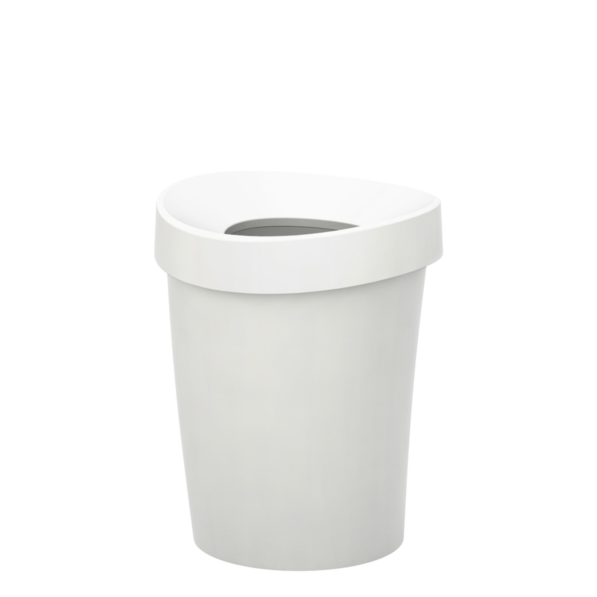 Happy Bin, S (H 29,5 x Ø 23,5 cm), White | Vitra | Accessories ...