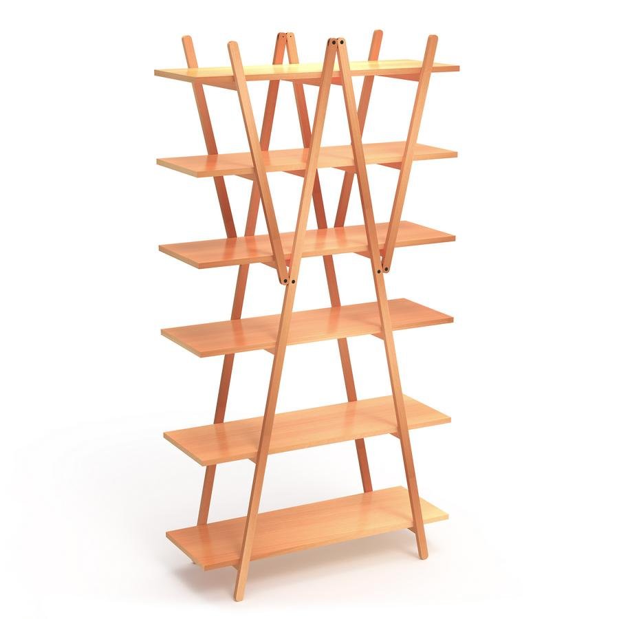 Nuvola Rossa Shelf, Beech, natural | Cassina | Bookshelves - Designer furniture from smow