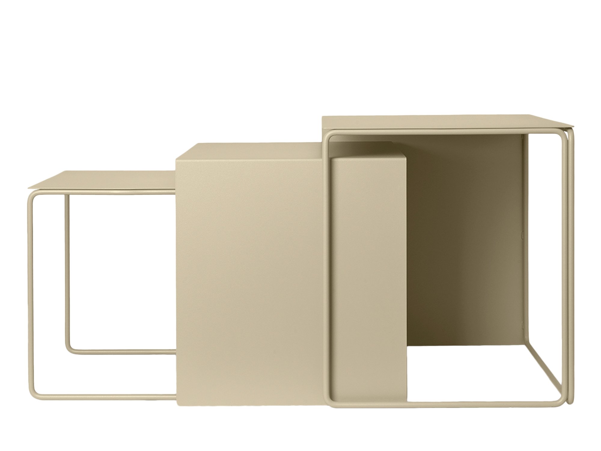 Cluster Tables, Cashmere | Ferm Living | Side Tables - Designer ...