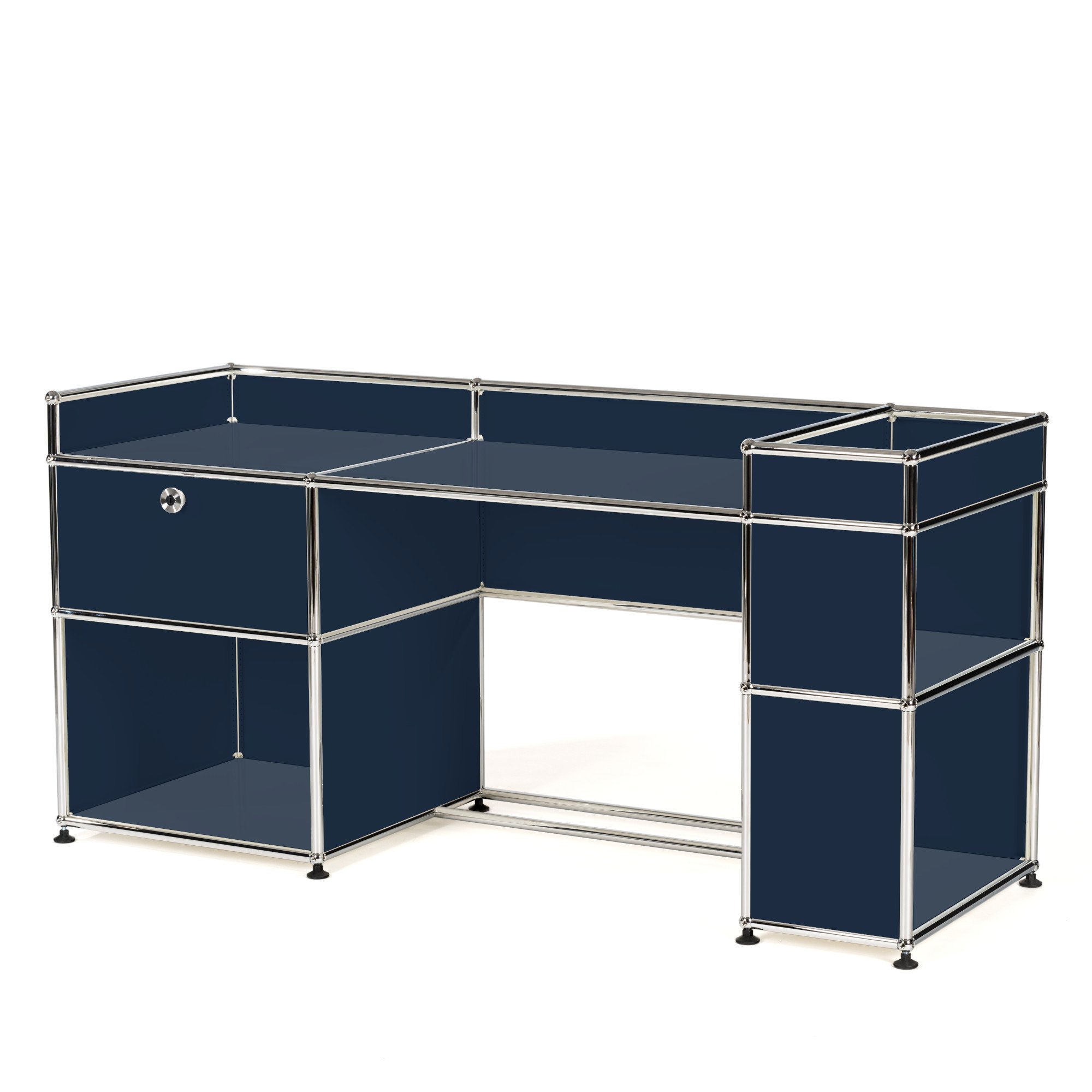 USM Haller Kids Desk, Steel blue RAL 5011 | USM Haller | USM Haller ...