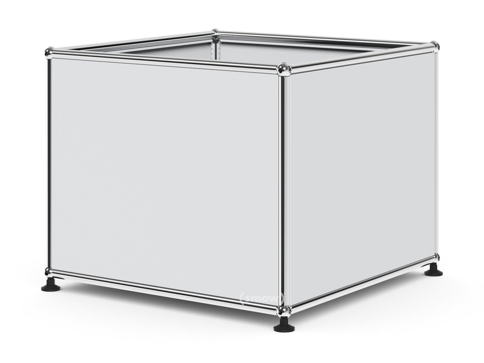 USM Haller Cube, 50 x 50 cm, USM matte silver | USM Haller | USM Haller ...