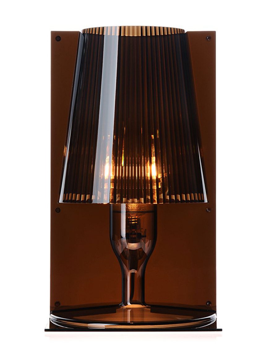Take Table Lam, Transparent, Amber | Kartell | Table Lamps - Designer ...