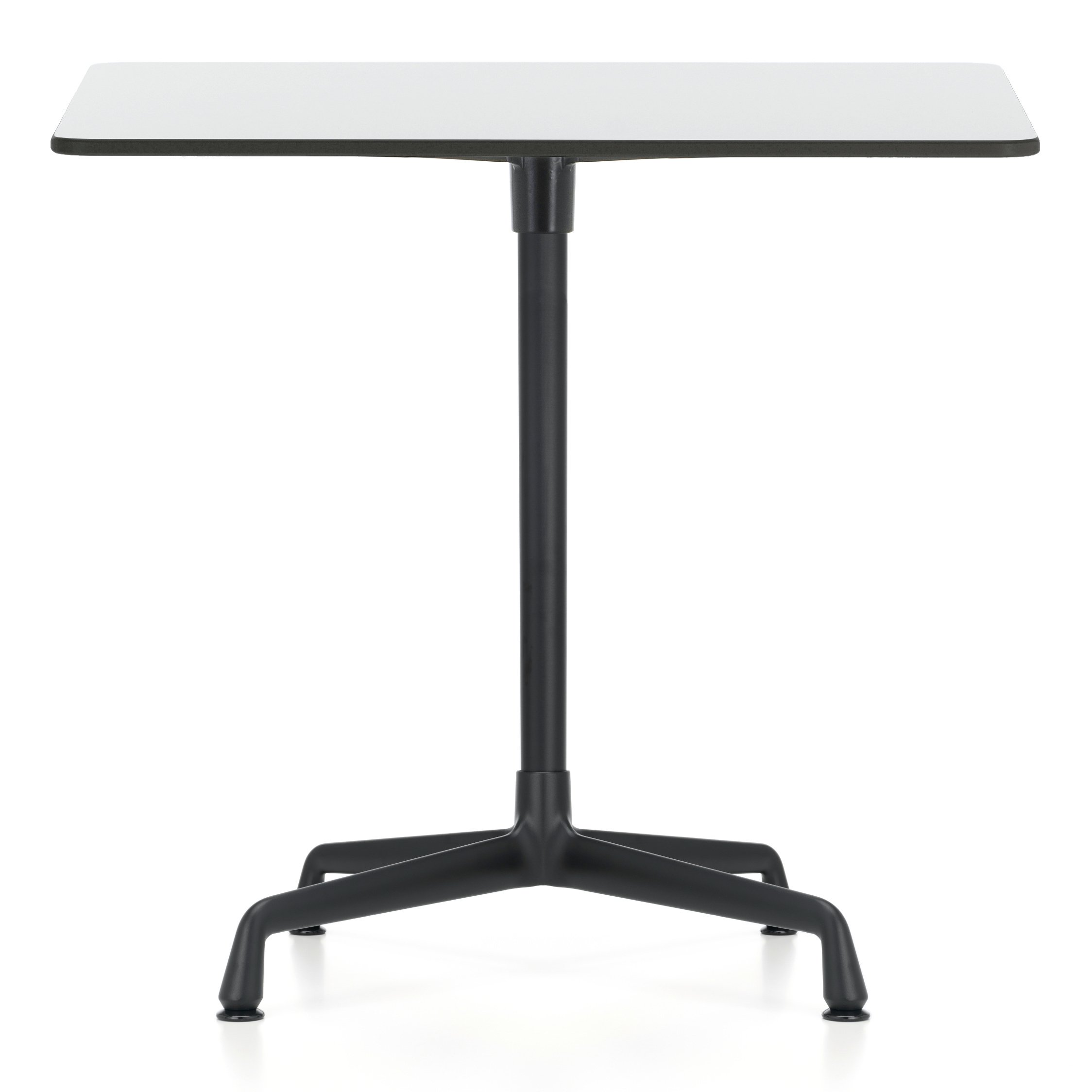 Contract Table Outdoor, 75 x 75 cm, Deep black | Vitra | by Charles ...