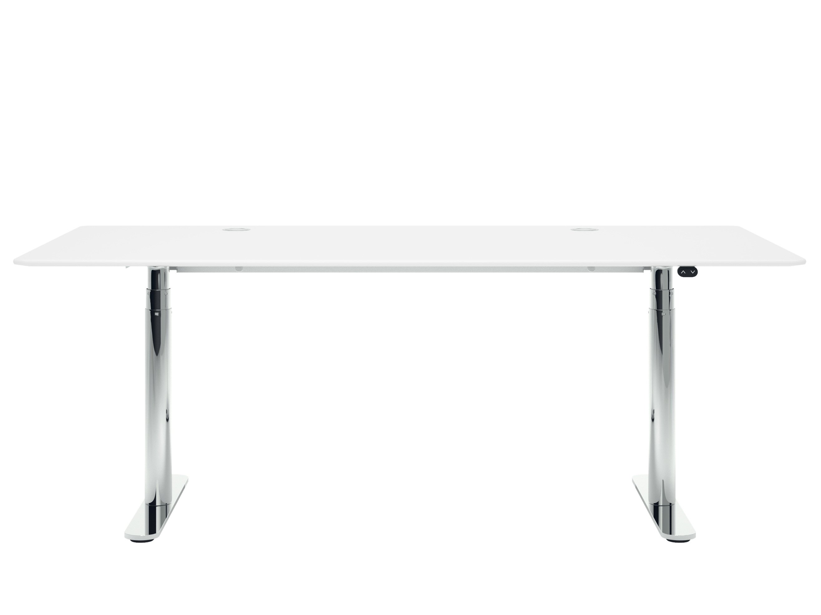 HiLow 2 Desk, 180 x 90 cm, Chrome-plated | Montana | Desks - Designer ...