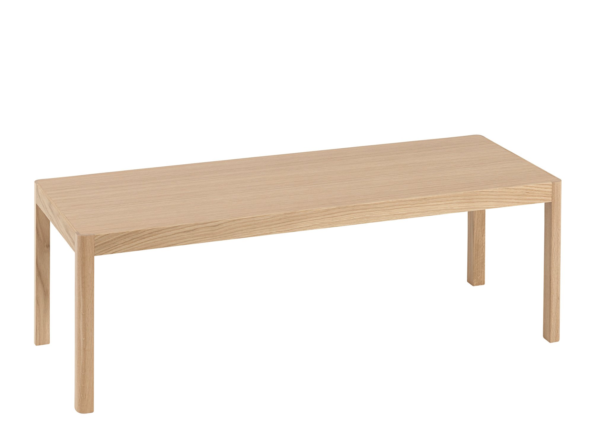 Workshop Coffee Table, Oak | Muuto | Coffee Tables - Designer furniture ...