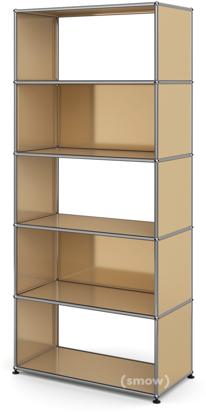 USM Haller Living Room Shelf M Type 1, 2 back panels, USM beige | USM ...