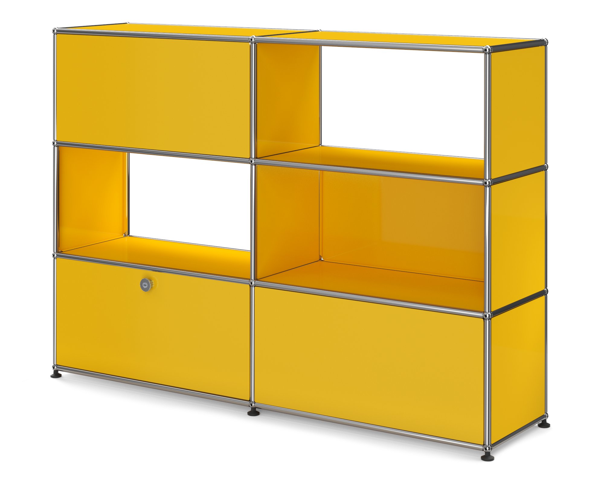 USM Haller Room Divider Type 1, Golden yellow RAL 1004 | USM Haller ...