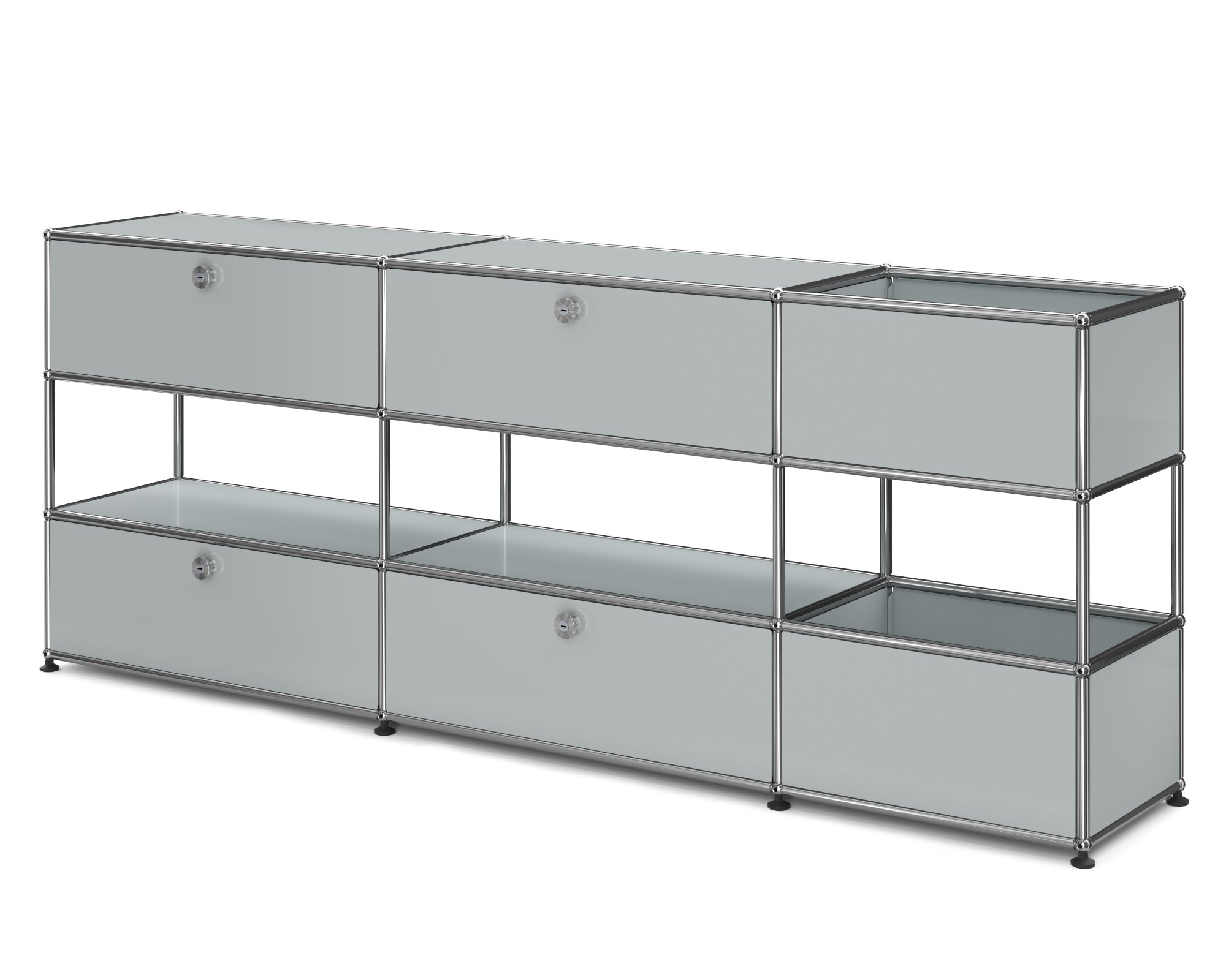 USM Haller Kids Sideboard L with storage boxes, Self-coloured, USM ...
