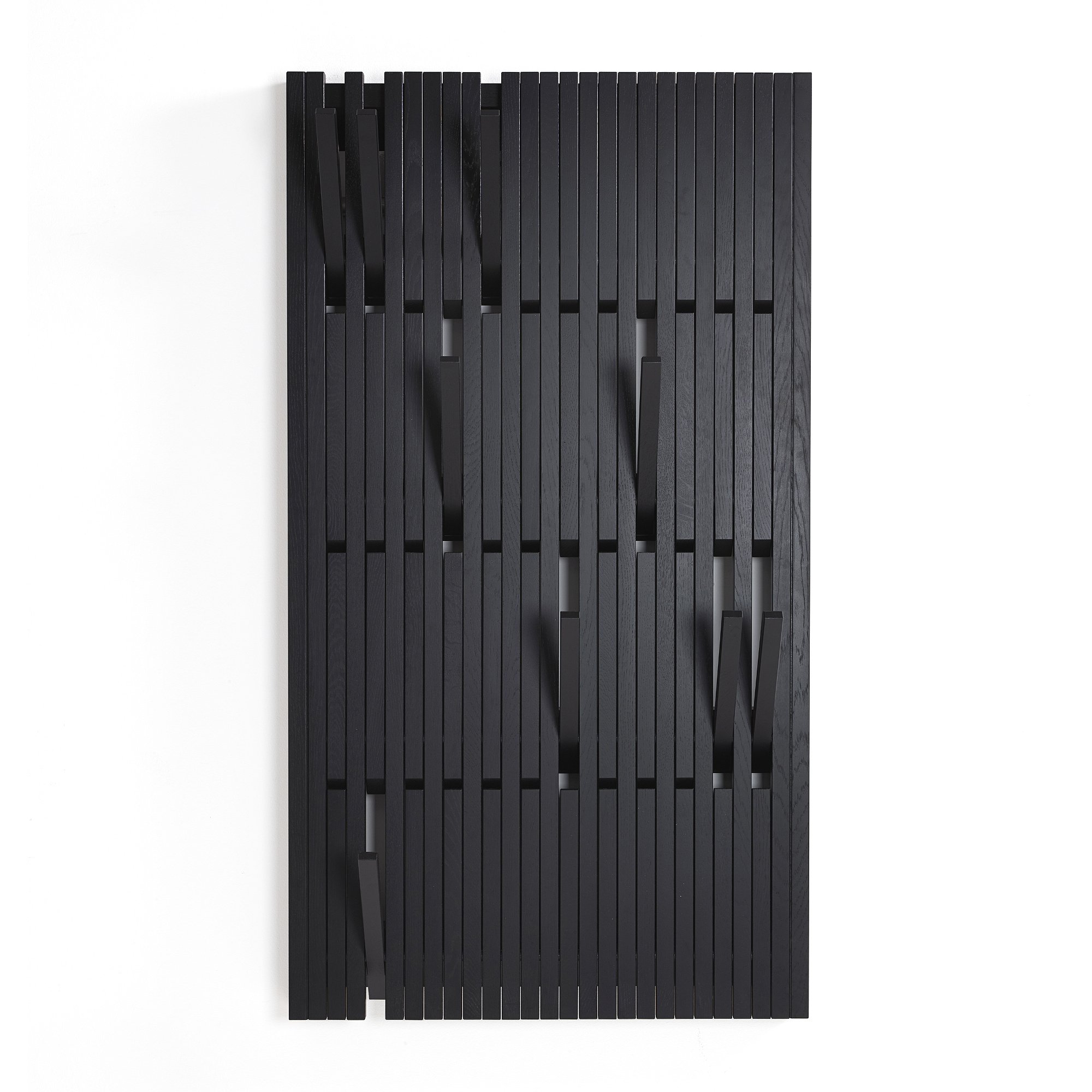 Piano Coat Rack, H 147 x W 81 cm, Oak black stained | Peruse ...