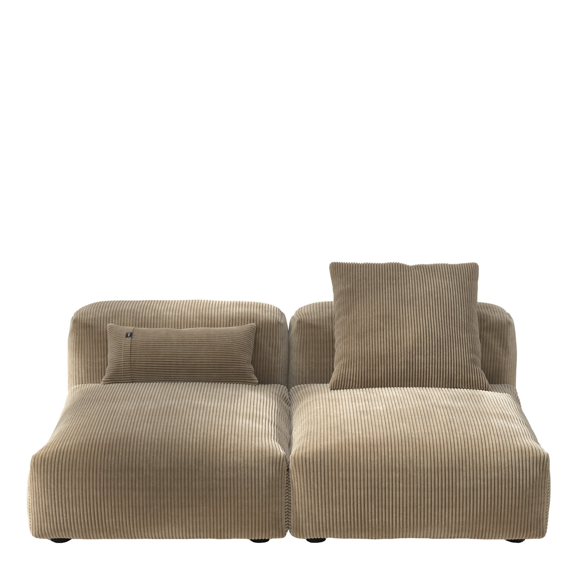 Vetsak Sofa Set 1, M, Cord velours - Sand, With cushions | Vetsak ...