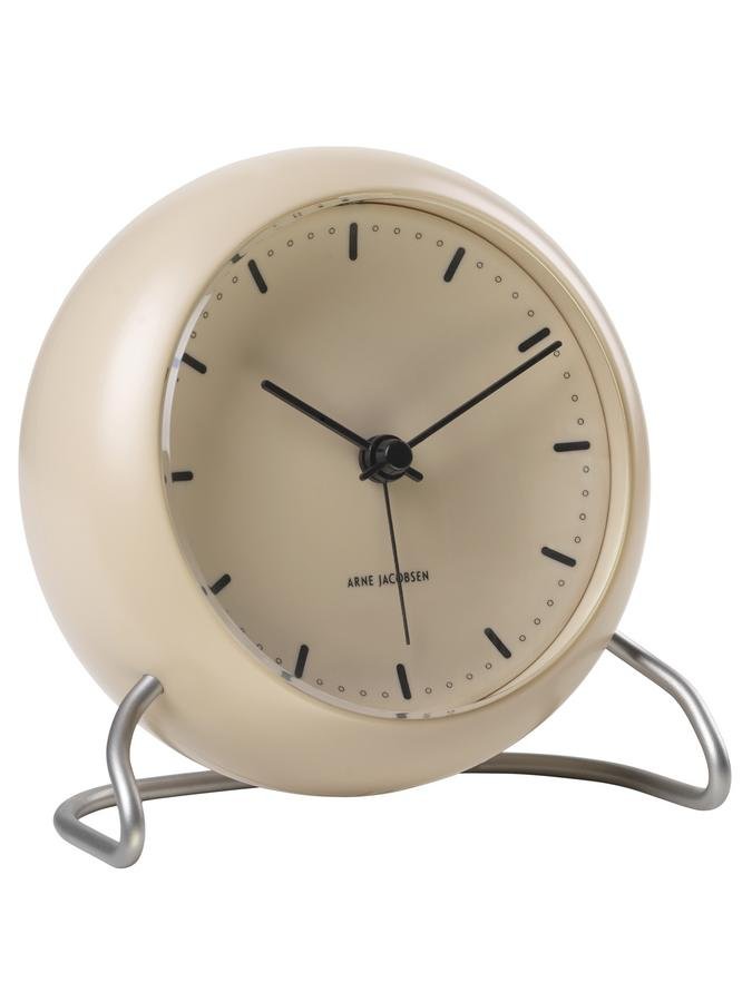 AJ City Hall Bordur Tischuhr, Sandy Beige | Rosendahl | by Arne ...