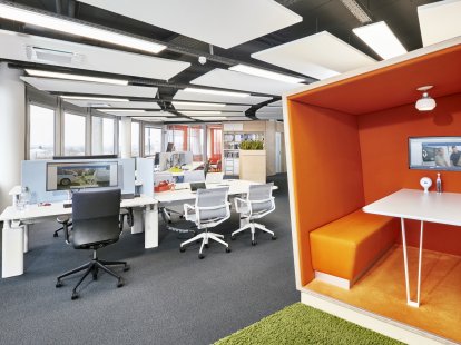 Club Office: Bürolandschaft für moderne Teamarbeit - Designermöbel von smow