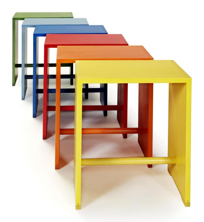 Ulmer Hocker in Colour | WB Form | Stools - Designer furniture from smow
